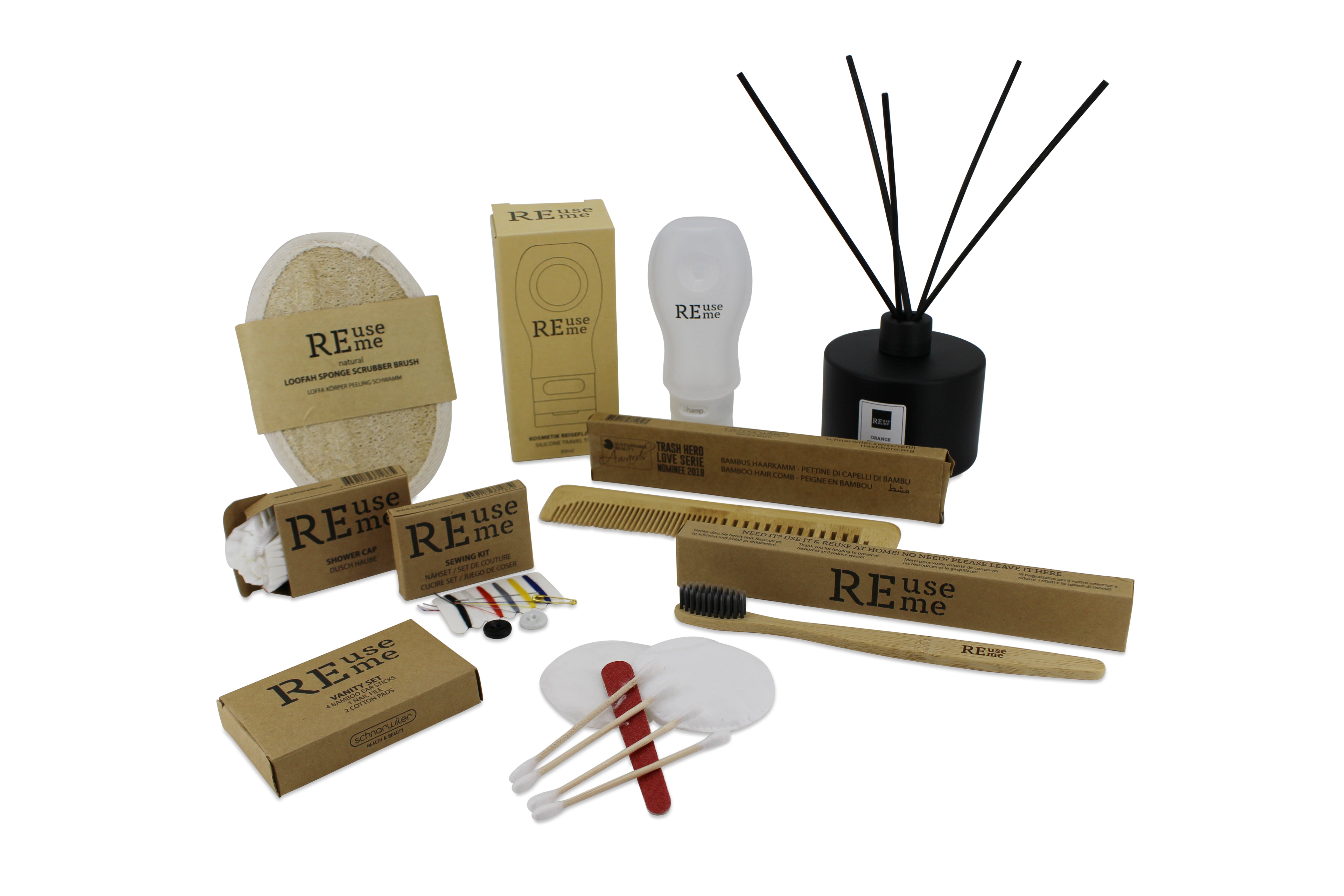 ReUseMe wiederverwenbare Produkte für Zuhause und Hotels – schnarwiler